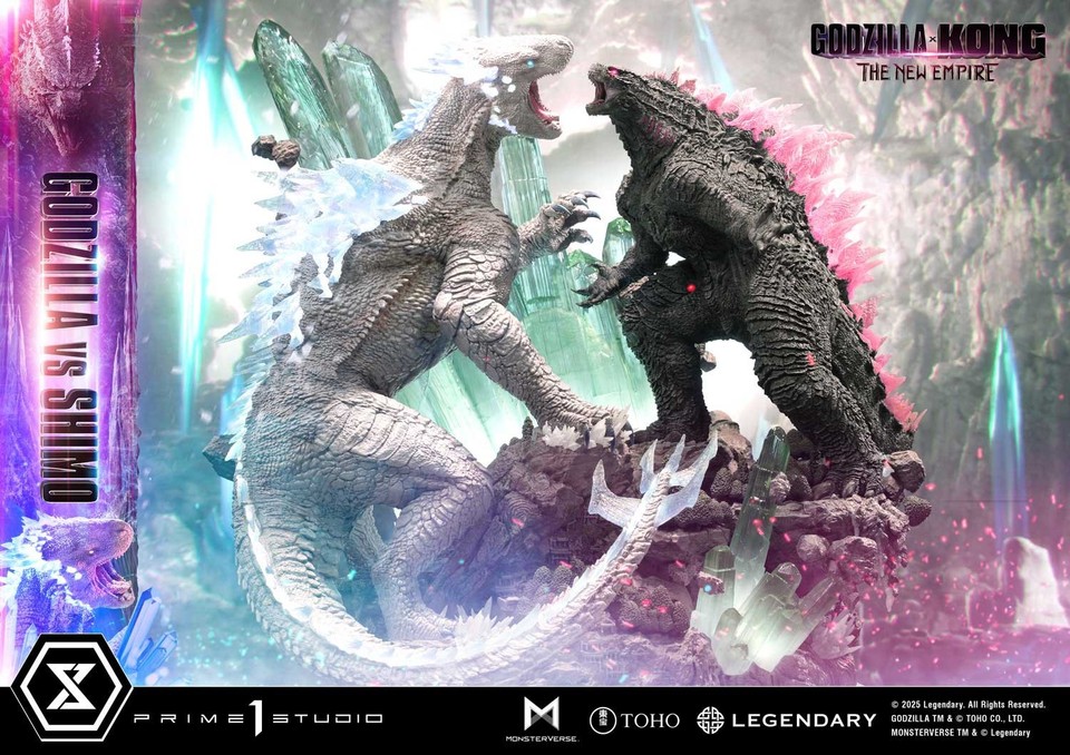 Godzilla x Kong Godzilla vs Shimo Resin Statue Prime1Studio Preorder ...