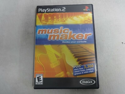 Music Maker Sony Playstation 2 PS2 Game Complete Free Ship | eBay