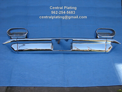 1961 Cadillac Rear Bumper Front | 345354 | Genuine OEM | Chrome | Polished