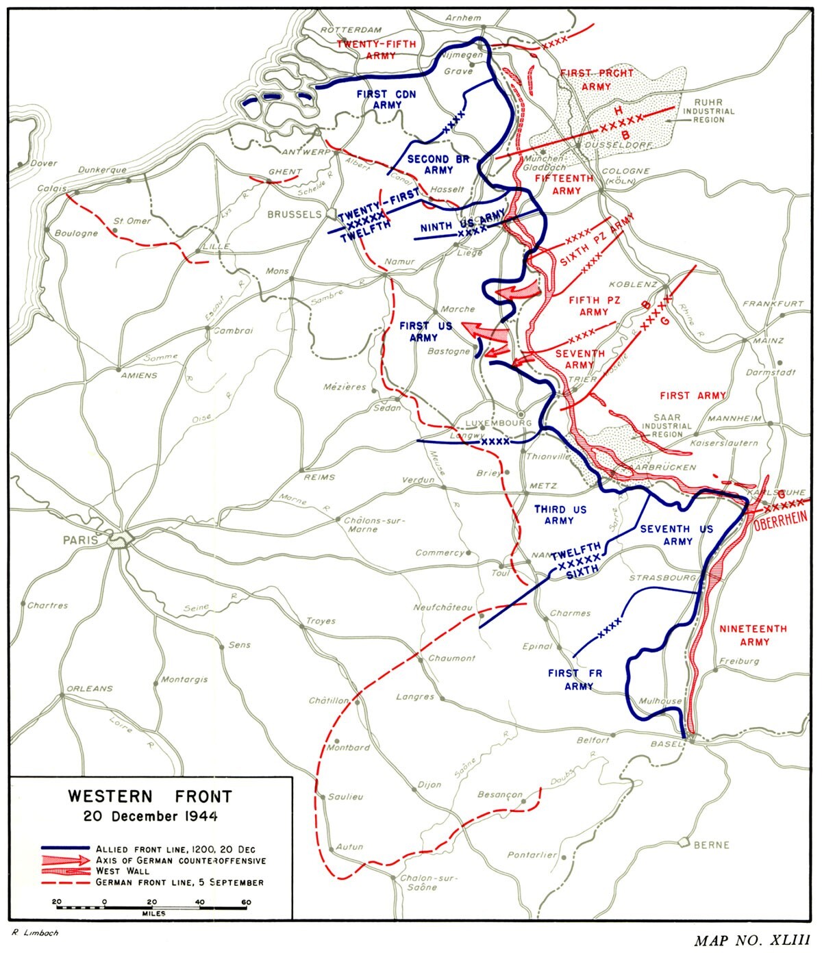WWII George Patton’s Third Army "RESTRICTED" Siegfried Line Combat ...