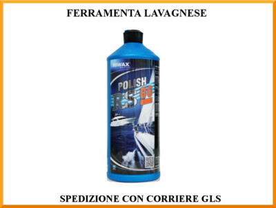 Polish abrasivo Riwax Polish RS 06 flacone 1000 ml carrozzeria,nautica ...