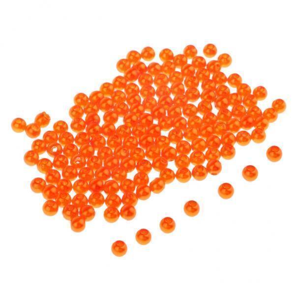 2X 150pcs Plastic Round Fishing Bead Lure Sea Fishing Rigs Lure Bait | eBay