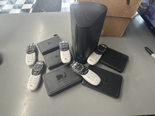 DirecTV HS17-500 Genie Receiver And 5 Mini Genies All With Remotes | eBay