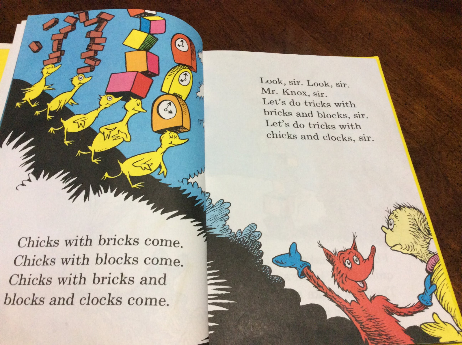 Dr Seuss Fox In Socks (1965 Hardcover) I Can Read Beginner Books | eBay