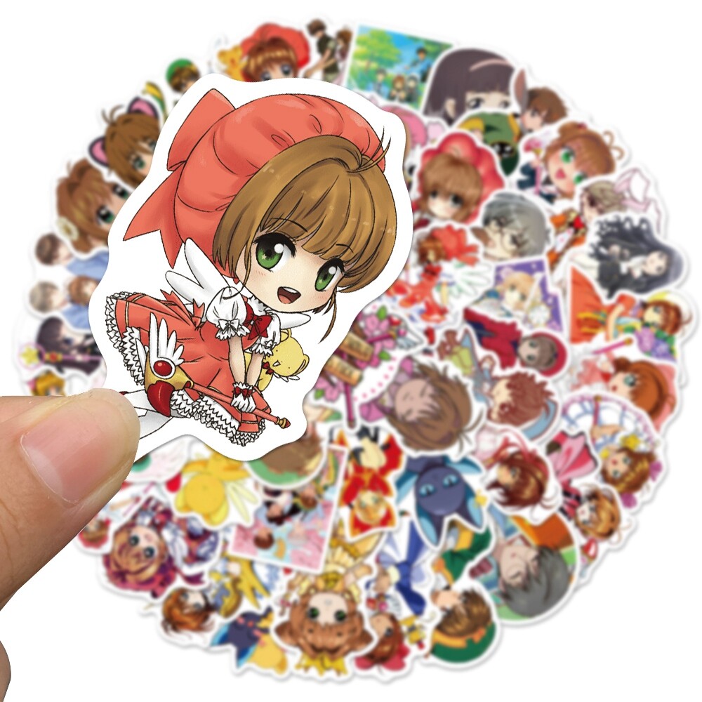 50pcs Cardcaptor Sakura Japanese Magical girl Anime Decal Stickers ...