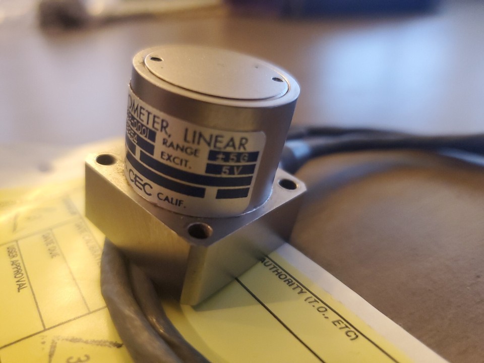 CEC Linear Accelerometer 4-202-0001 ±5G | eBay