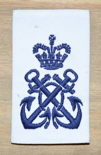 Royal Navy Petty Officer Rank Slide, tropical uniform colours | eBay