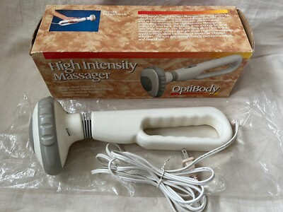 Optibody High Intensity Wand Massager 2 Speeds 9ft Power Cord Tested ...