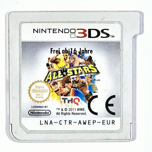 Nintendo 3DS Wrestling Sports Game Wwe all-Stars Undertaker Hulk Hogan ...