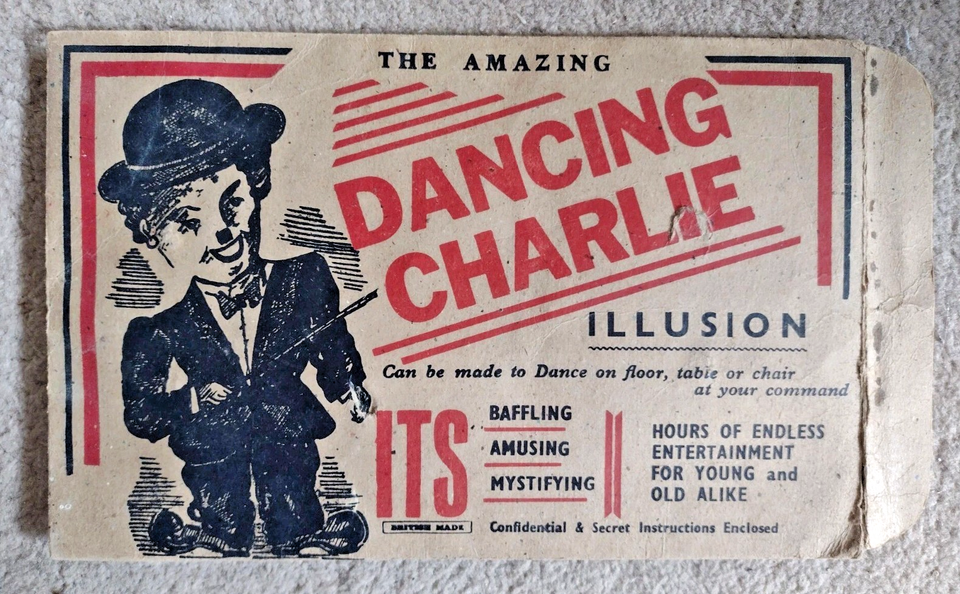 Charlie Chaplin: The Amazing Dancing Charlie Illusion w/ card case UK ...