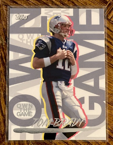 2008 TOPPS OWN THE GAME TOM BRADY INSERT CARD NEW ENGLAND PATRIOTS | eBay