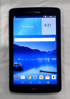 Verizon 7” Android Tablet 16 (GB) LG-VK410 Pre-owned FREE Shipping | eBay