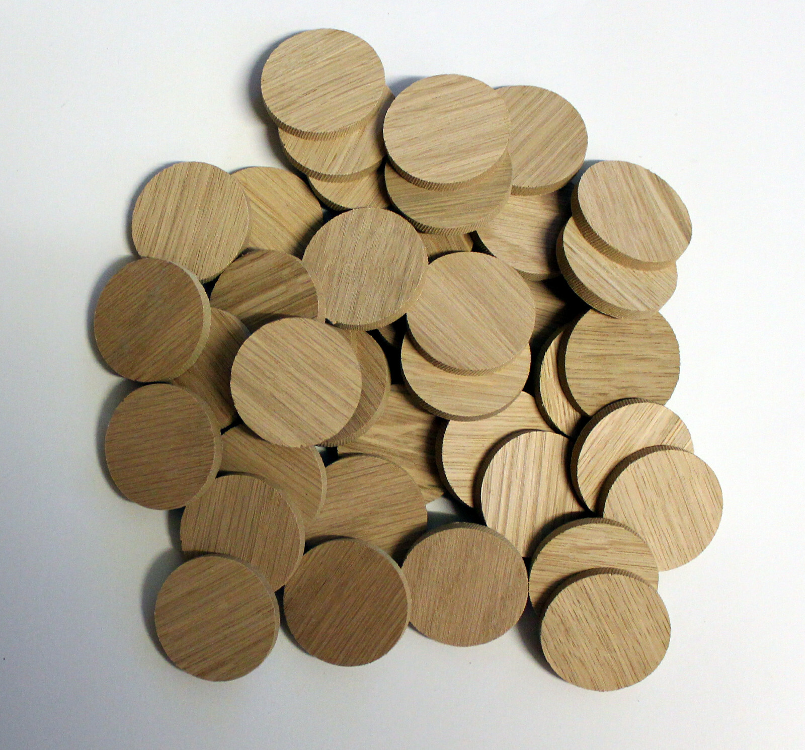 MDF/Circles/Discs/Plaques/Bases 50mm wide x 5mm-Pack of 50-Paint-Crafts ...
