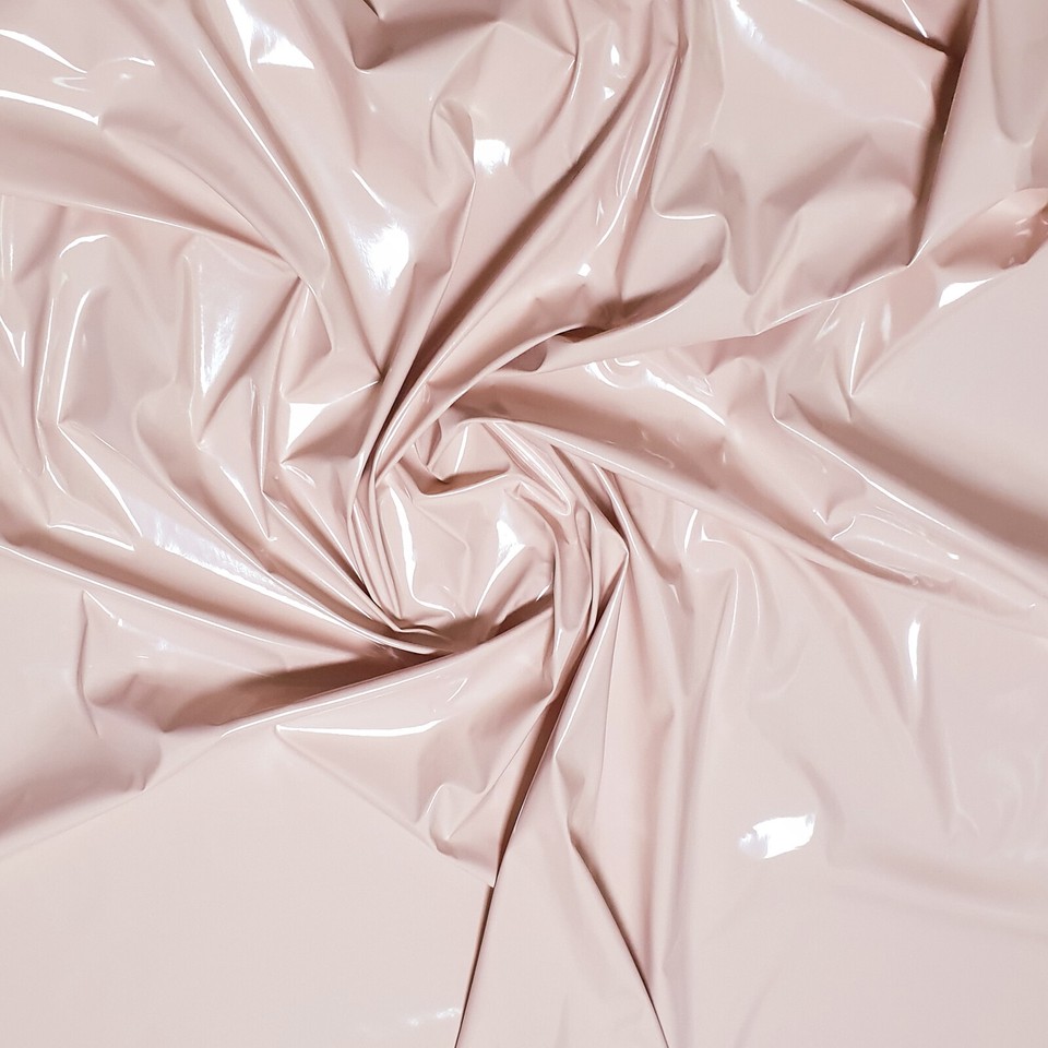 SHINY HIGH GLOSS PVC STRETCH RUBBER VINYL PLEATHER GOTH FETISH CLOTH ...