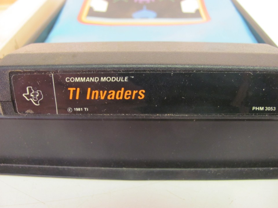 TEXAS INSTRUMENTS TI INVADERS (SPACE INVADERS) game Command Module ...