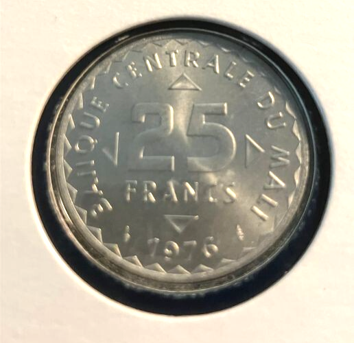 elf Mali 25 Francs 1976 Rice Plant | eBay