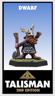 Talisman 2nd Edition - DWARF - Painted | eBay