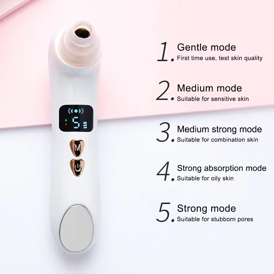 Visual Blackhead Remover Facial Deep Clean Machine Blackheads and Acne ...