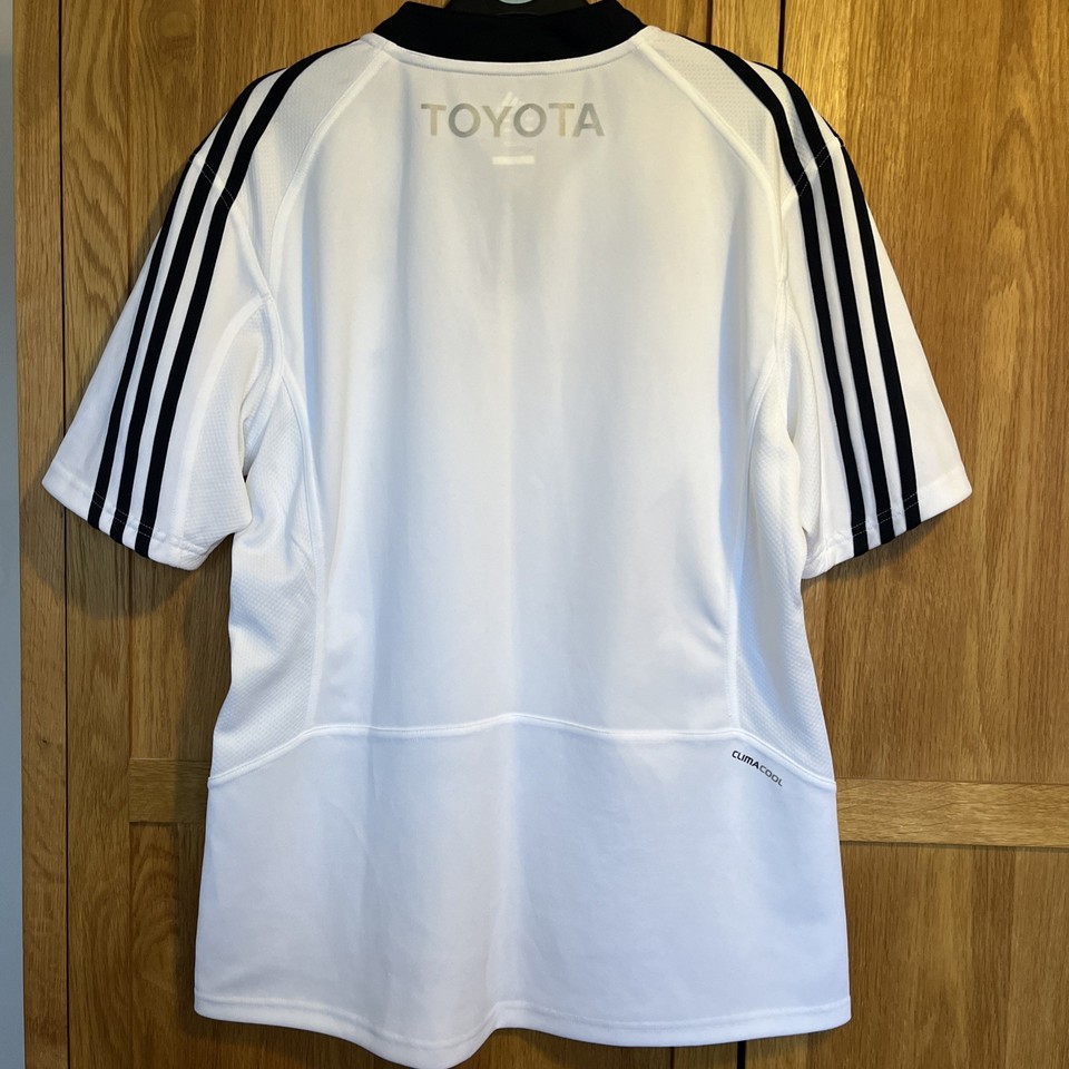 Munster 2011/12 Away Rugby Shirt Adidas White Short Sleeve Mens Large ...