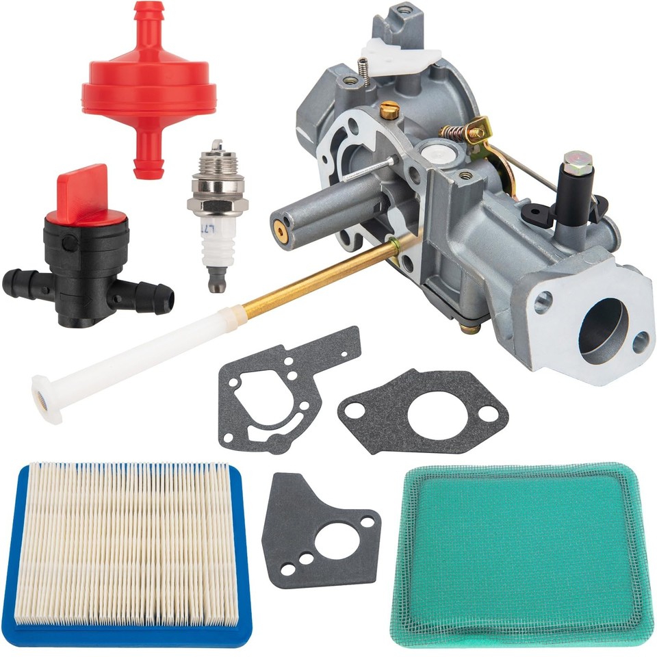 Carburetor 498298 for Briggs & Stratton Small Engine + Tune-Up Kit, 5HP ...