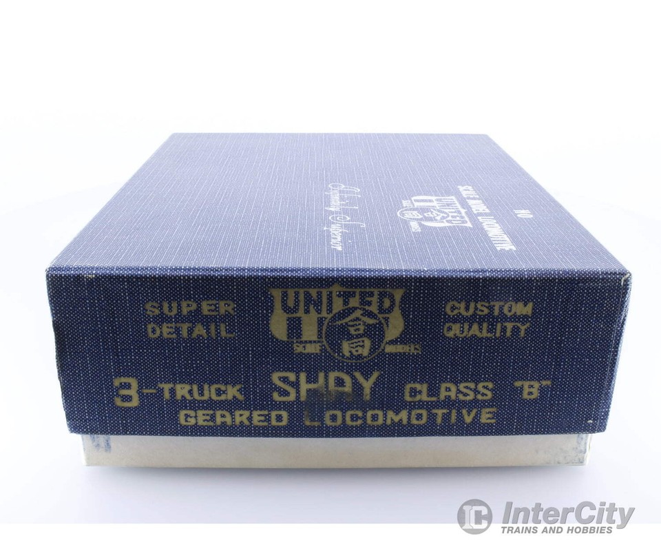 United Scale Models Brass HO 3-Truck Shay Class "B" Geared Locomotive ...