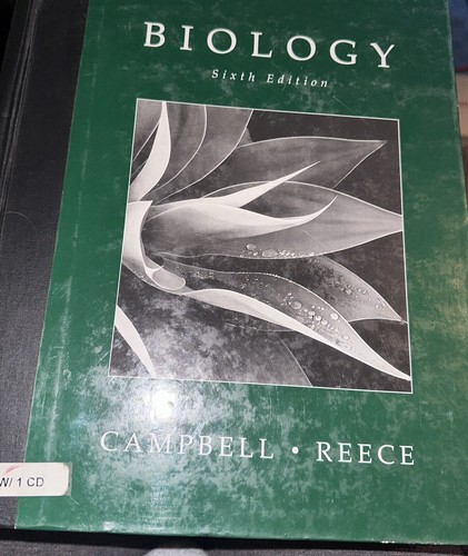 Biology Sixth 6th Edition Neil A Campbell, Jane B Reece 2002 Pearson ...