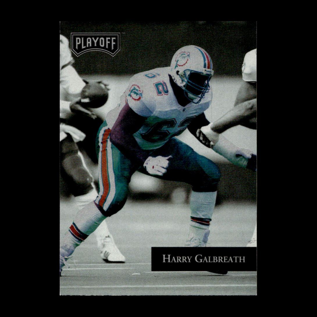 Harry Galbreath 1992 Playoff Miami Dolphins #54 R323A 69 | eBay