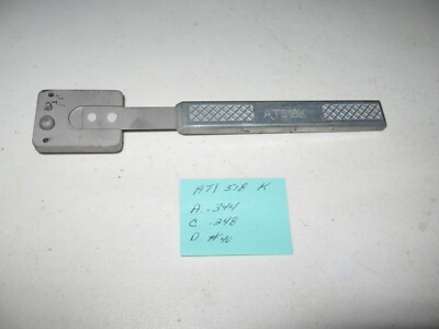 NUT PLATE JIG ATI ATI-518-K | eBay