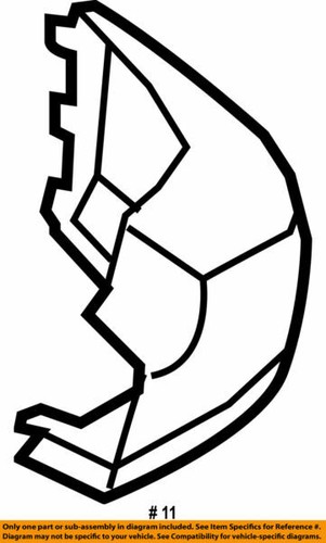 52462-35030 Toyota Pad, rear bumper, rh 5246235030, New Genuine OEM ...