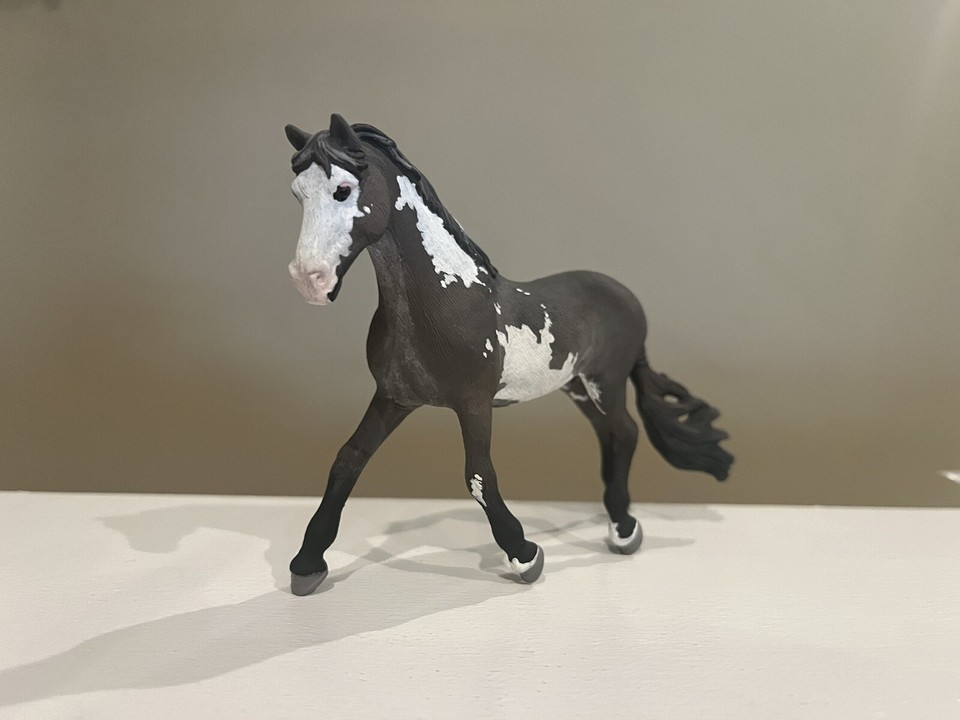 Schliech Horse Repaint Flashy Grulla Frame Overo Paint | eBay