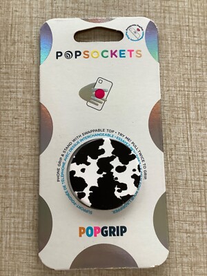 PopSockets POP SOCKETS Pop Grip COW PRINT Smartphone Accessories iPhone ...