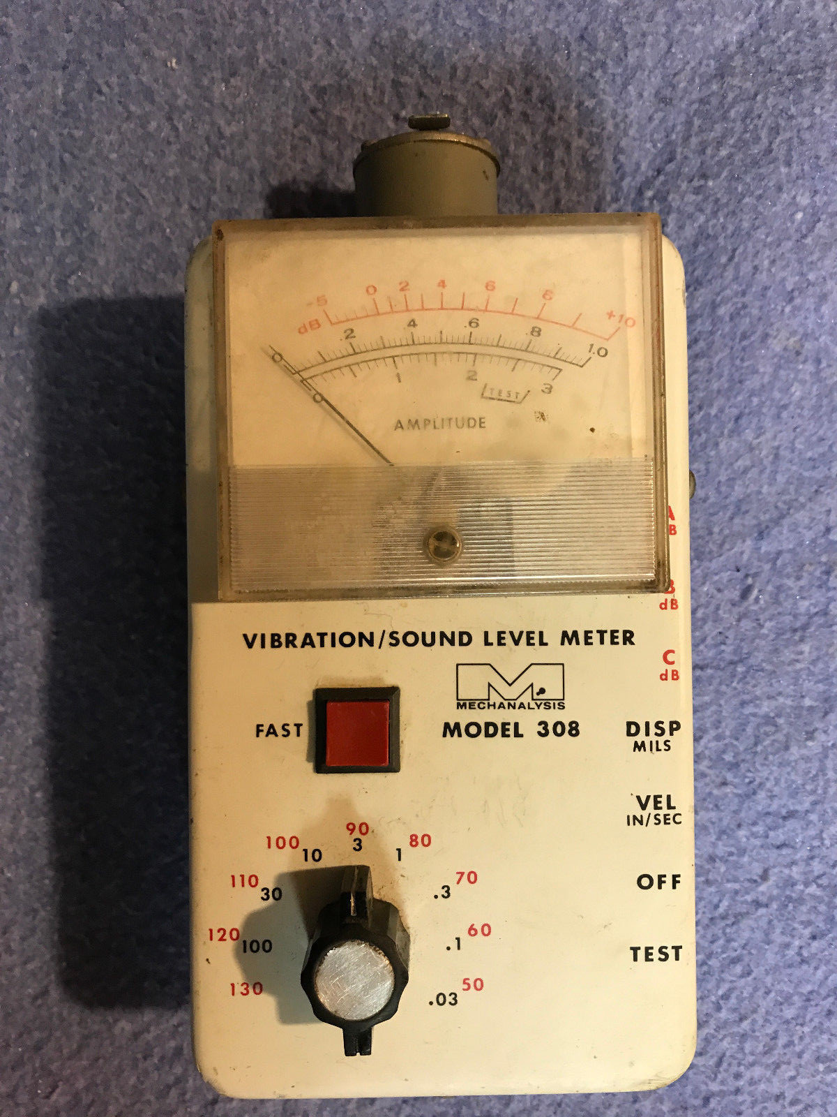 IRD 308 Vibration/Sound Level Meter W | eBay