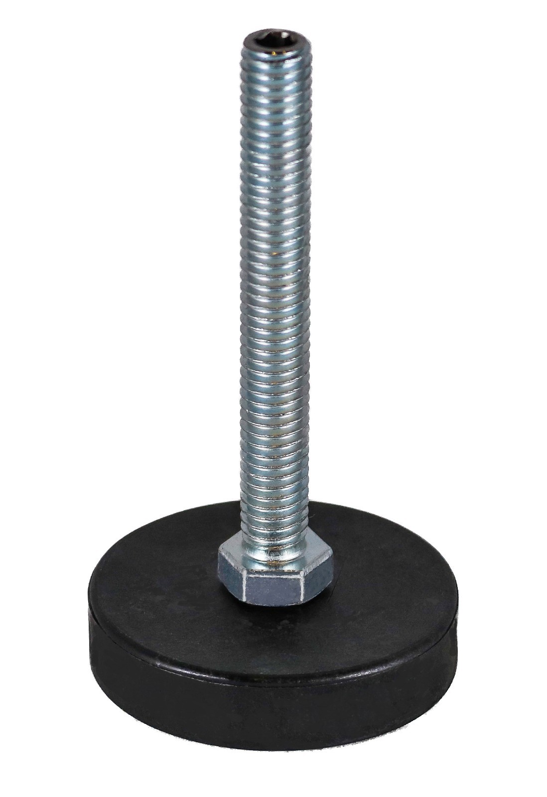 20 pc Machine Leveling mount/feet/pad, Zinc plated steel, 3/8-16 x 3" w ...