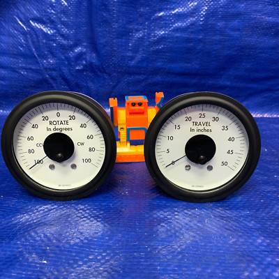 Rotation Gauge In Degrees 5813299000 and Travel Gauge In Inches ...