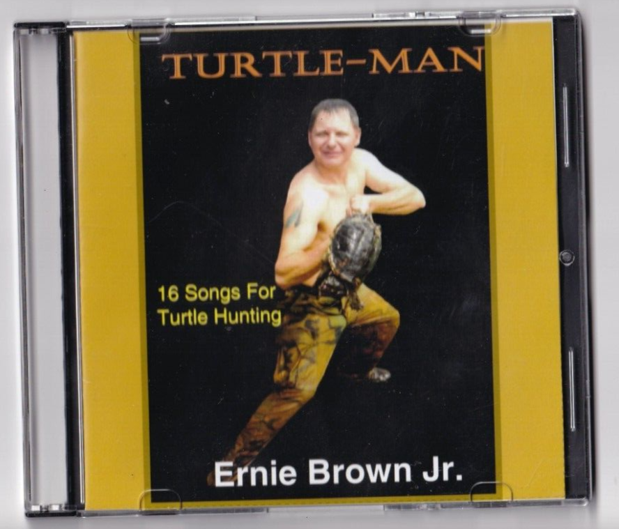 Ernie Brown Jr. Turtleman REAL hand SIGNED RARE 2007 CD Call of the ...
