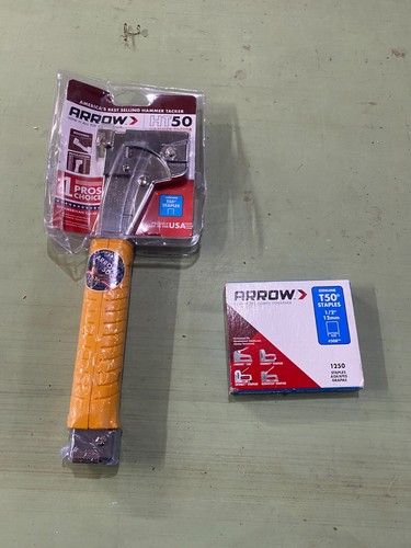 Arrow Hammer Stapler Heavy Duty Model HT50P | eBay