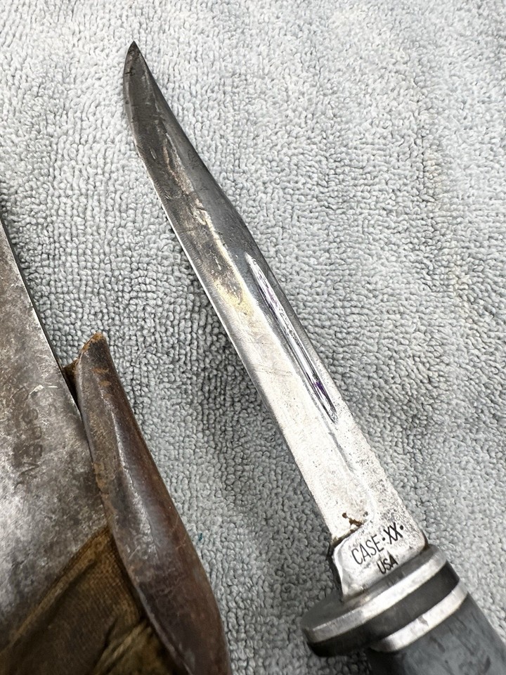 Vintage Case 216-5 & Hibbard Spencer Bartlett Fixed Blade & Shucking ...