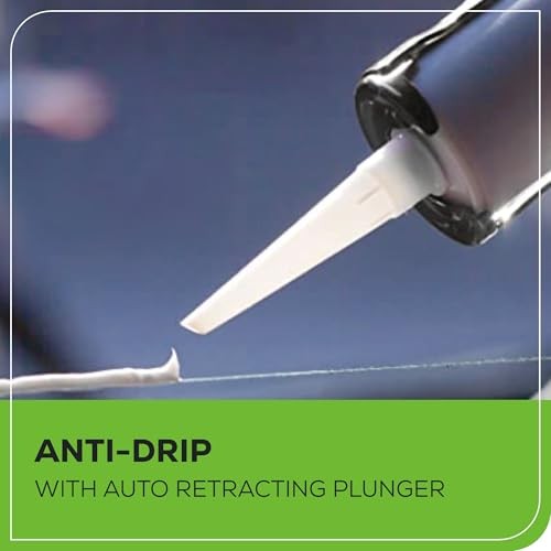 24V Cordless 10 oz. Caulk & Adhesive Gun 6-Speed Anti-Dripping, tool ...