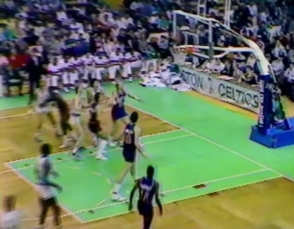March 2, 1986 Detroit Pistons Boston Celtics - NBA TV Game DVD Larry ...