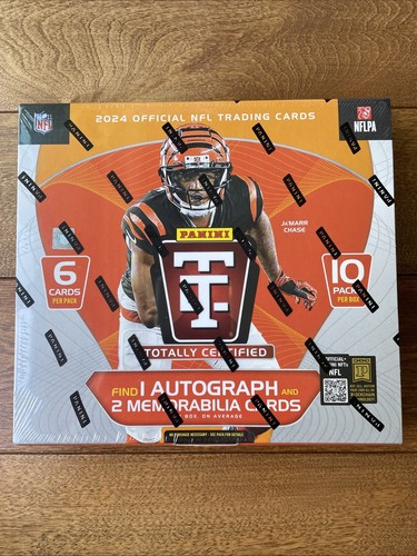 🔥 2024 NFL Totally Certified Football Hobby Box Premium Box SEALED | eBay