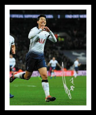 Son Heung-Min - Tottenham Hotspur Autograph Signed & Framed Photo | eBay UK