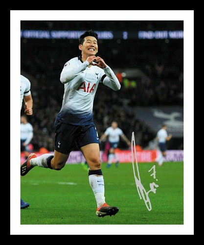 Son Heung-Min - Tottenham Hotspur Autograph Signed & Framed Photo | eBay