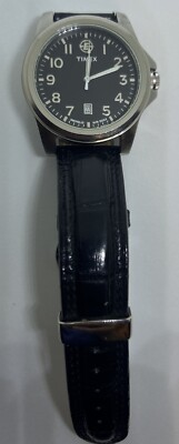 Timex Expedition Indiglo 905 Leather Water Resistant 50M Men’s Watch | eBay