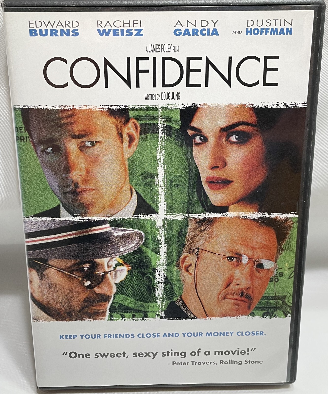 Confidence (DVD, 2003) with Edward Burns, Dustin Hoffman, Very Good Condition 31398848622| eBay