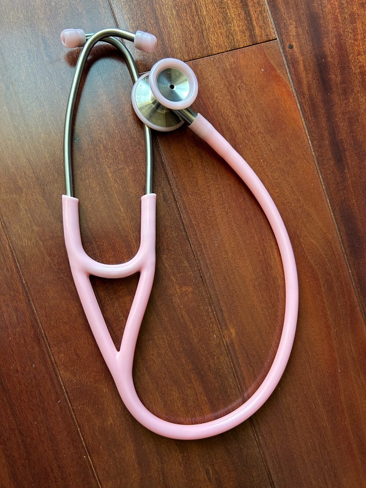 PINK CARDIOLOGY STETHOSCOPE DIAPHRAGM PROFESSIONAL DOUBLE HEAD | eBay