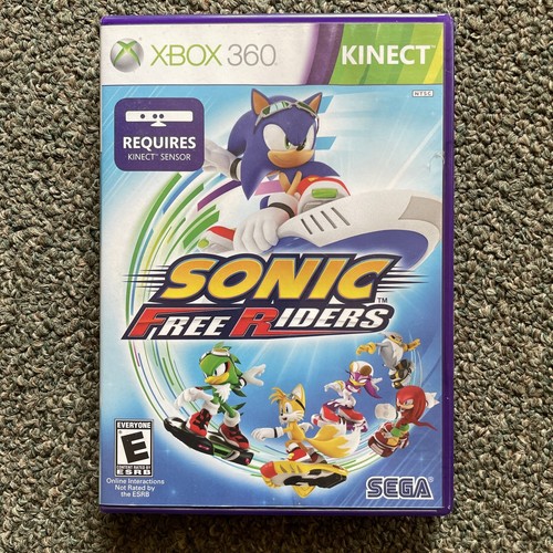 Sonic Free Riders Microsoft Xbox 360 2010 In Case With Manual Very ...