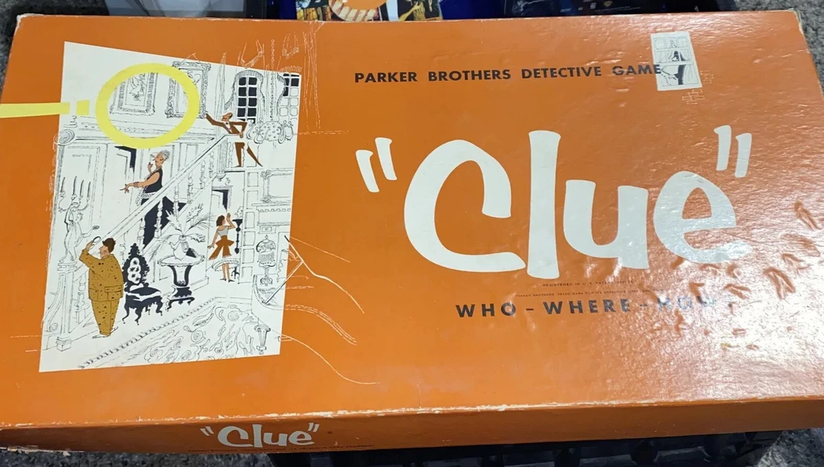 Clue Board Game Box
