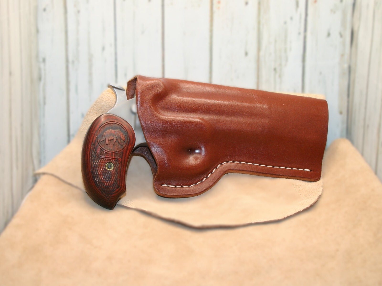 USA Made Bond Arms Derringer Holster 6 inch, Black and Brown | eBay