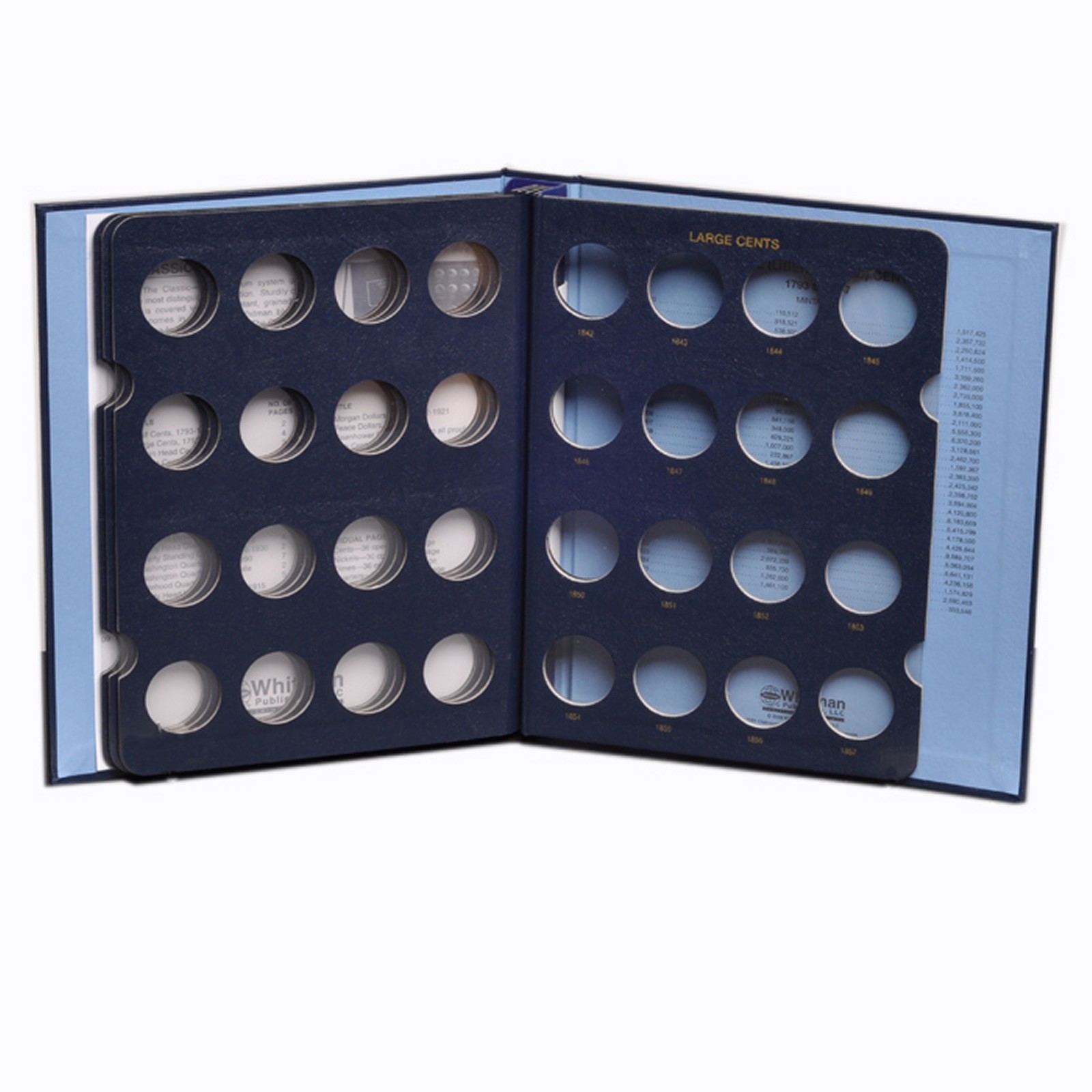 Whitman Classic Coin Album 9110 Large Cents 1793-1857 Book | eBay