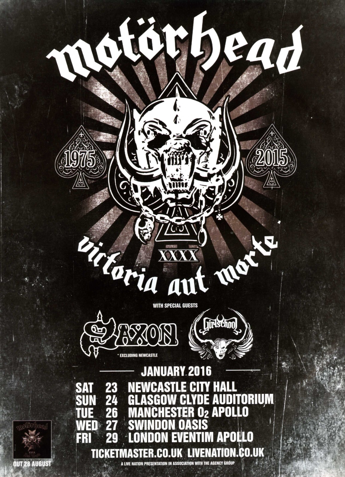 2015 Motorhead Tour Album CD Promo PRINT AD Great Wall Decor (1289) | eBay